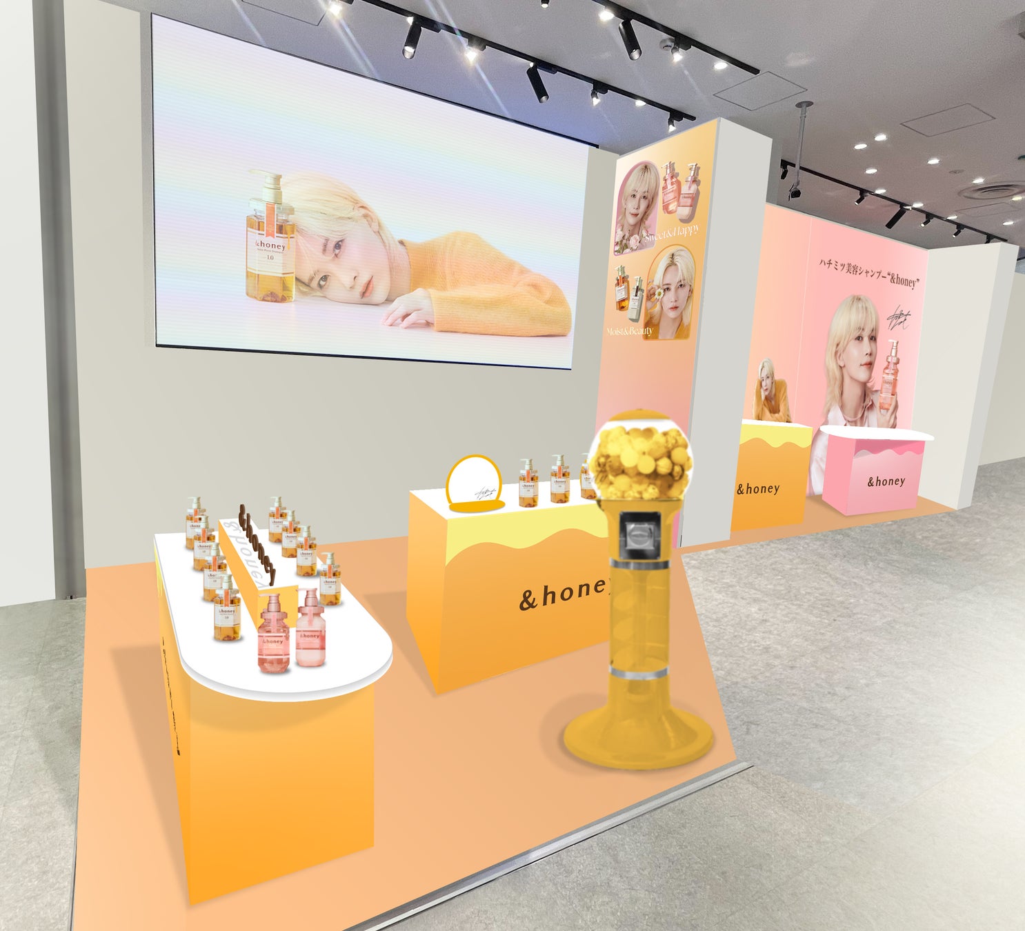 JEONGHANのフォトパネルやコメントムービーも！&honeyが@cosme TOKYOにてPOPUP STOREを2025年5月14日(水)〜5月20日(火)で期間限定開催！ | エンタメラッシュ