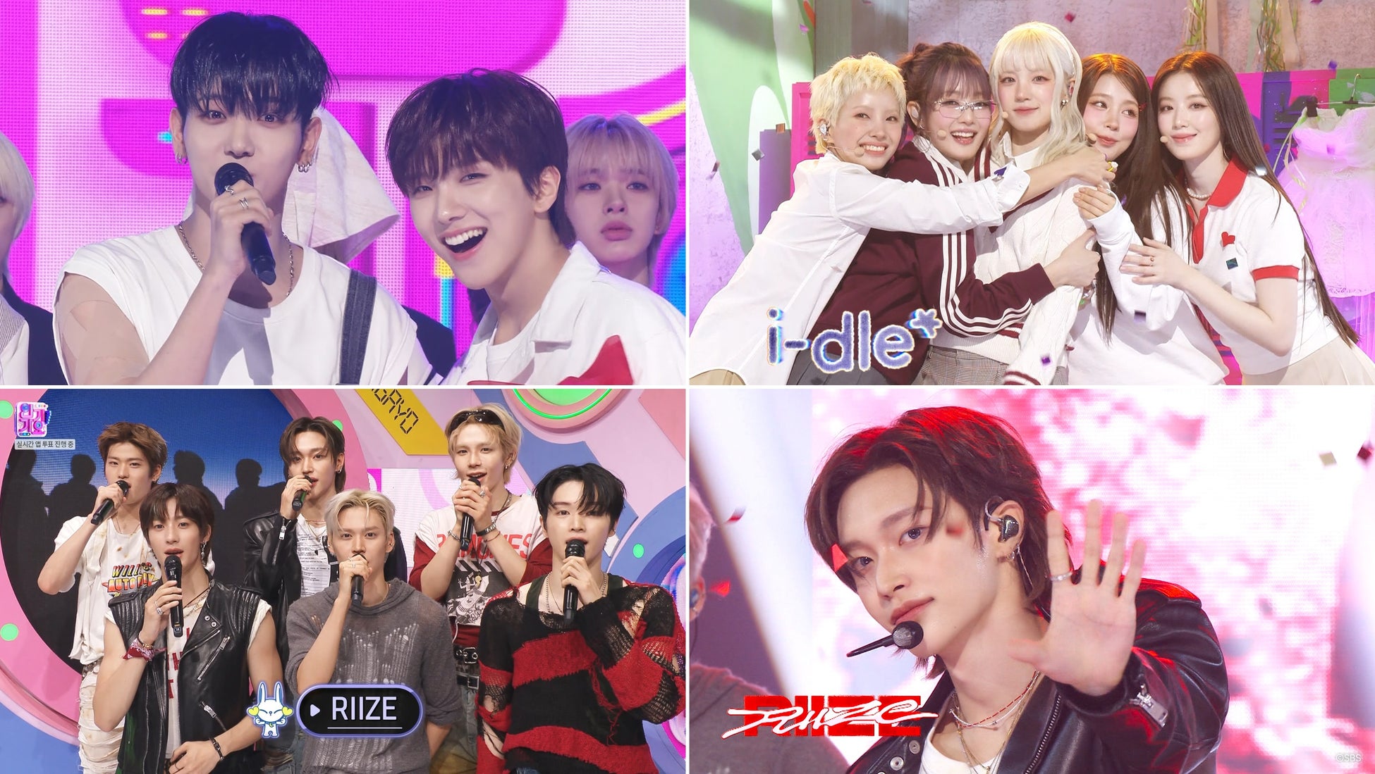 “BOYNEXTDOOR”が1位を獲得！“RIIZE”、グループ名を変更後の“i-dle”がカムバックを果たした『SBS人気歌謡』の最新回が、「Music K」にて日本最速・独占配信スタート ...