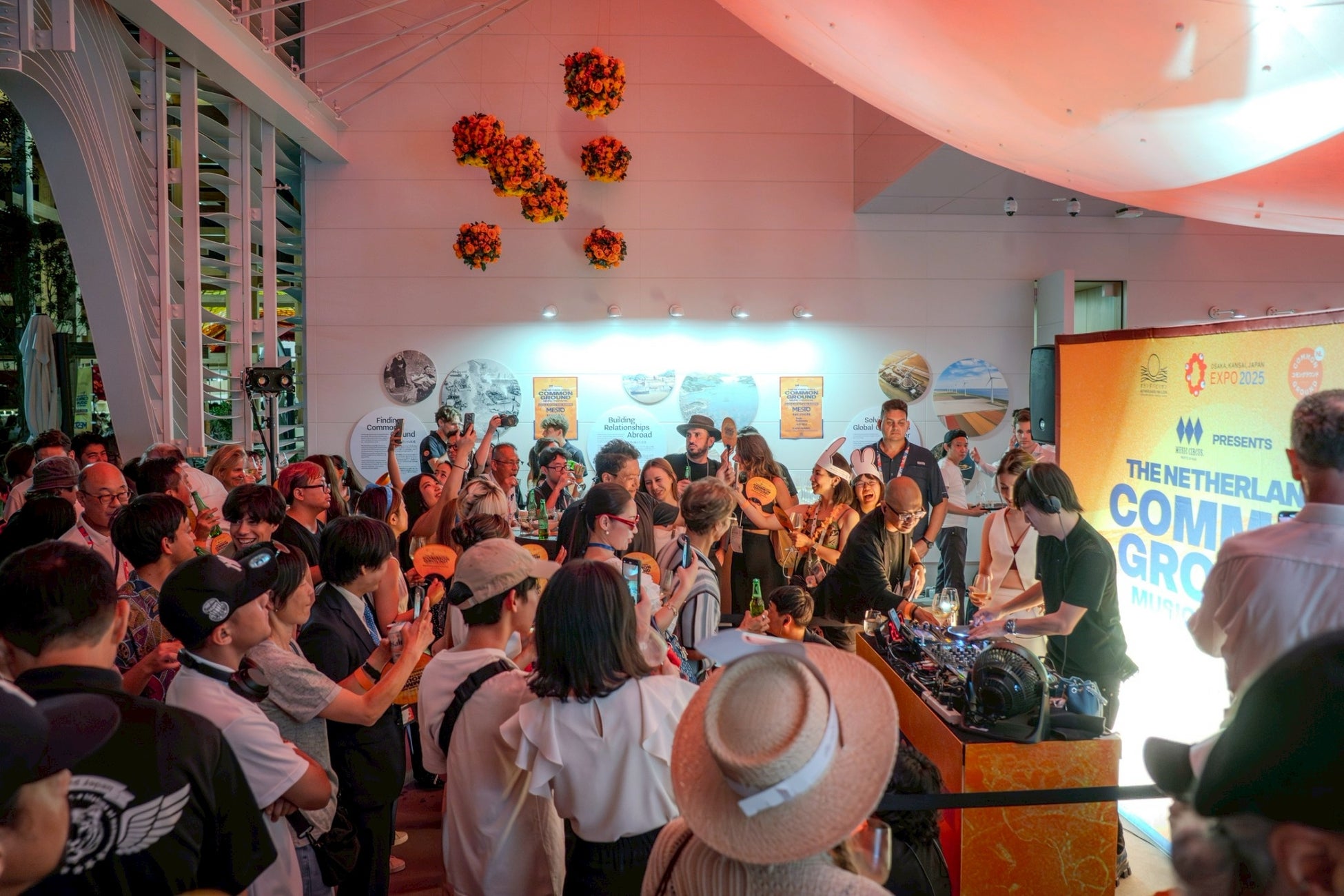 【大阪・関西万博】オランダパビリオンにてMUSIC CIRCUS Presents COMMON GROUND MUSIC FESTIVALプレイベントを7月10日（木）に開催しました ...